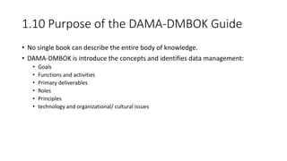 Chapter 1: The Importance of Data Assets | PPTX