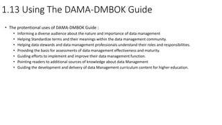 Chapter 1: The Importance of Data Assets | PPTX