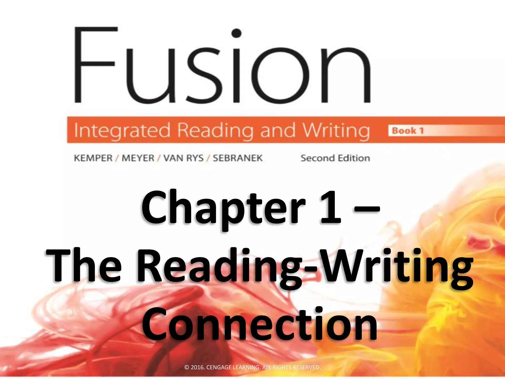 Chapter 1. The Reading Writing Connection.pptx