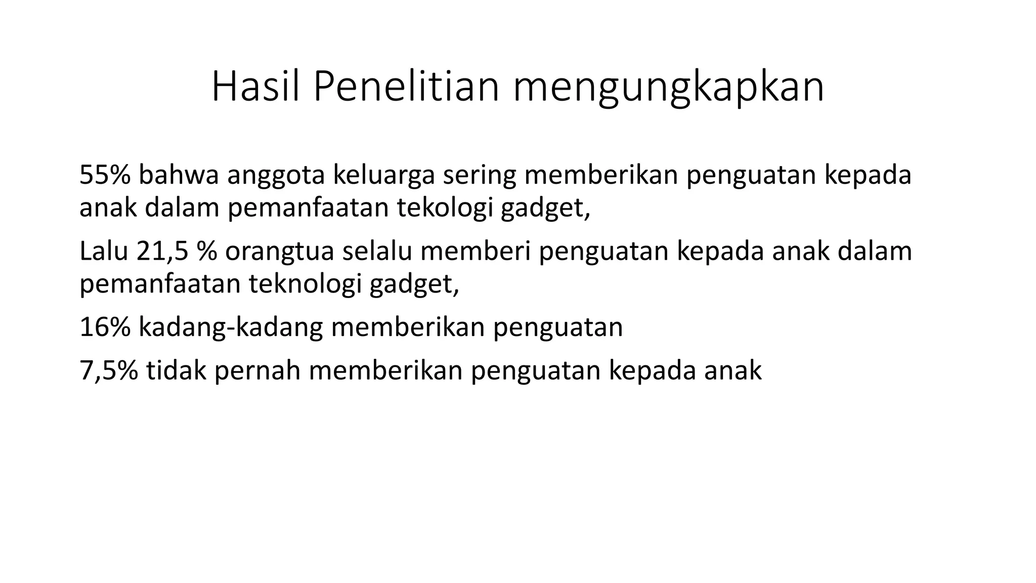 Psikologi ruang maya dan keluarga | PPT