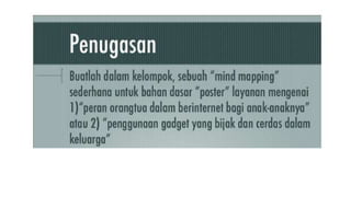 Psikologi ruang maya dan keluarga | PPTX