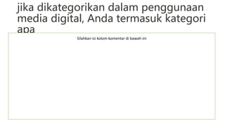 Psikologi ruang maya dan keluarga | PPTX