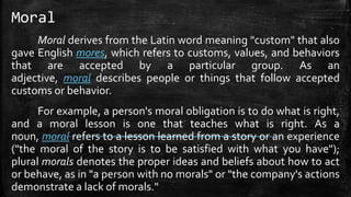 BACKGROUND ONN THE STUDY OF WORK ETHICS | PPTX