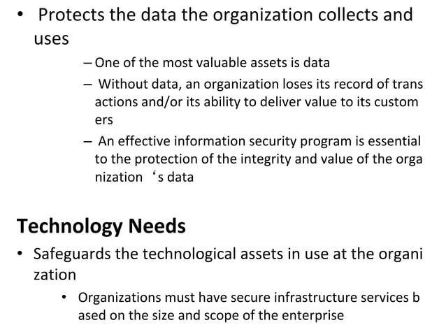 chapter 1. Introduction to Information Security | PPT | IT and Internet ...