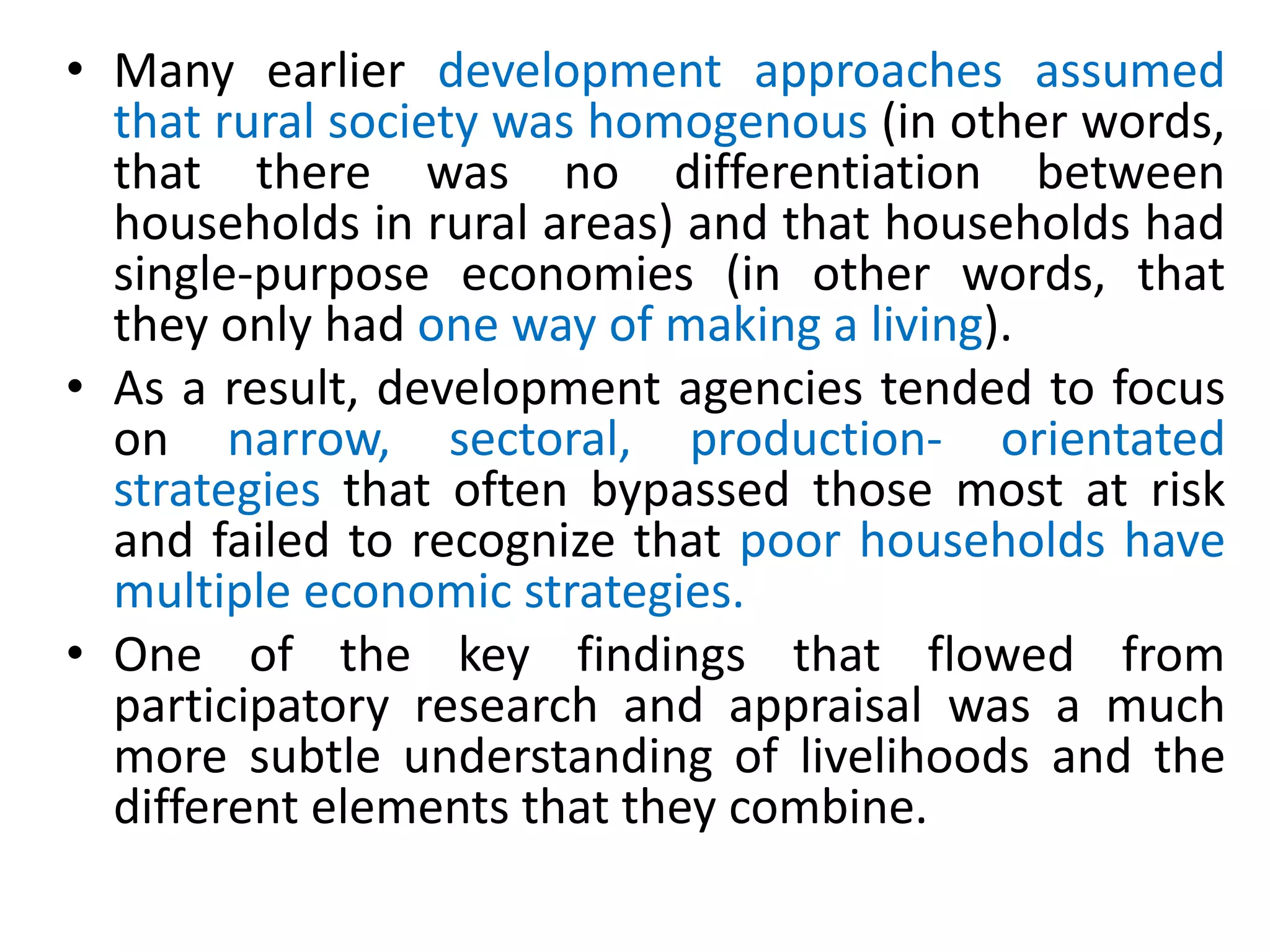Livelihoods and Food Security | PPTX