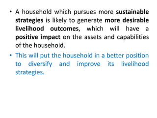 Livelihoods and Food Security | PPTX