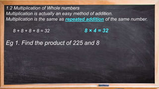 Chapter1.2 Four Operations of Whole numbers.pptx