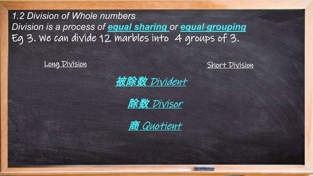 Chapter1.2 Four Operations of Whole numbers.pptx | Homework and Study ...