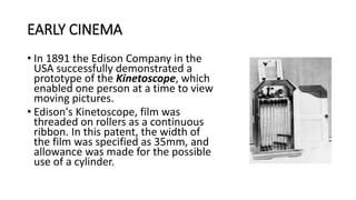 FILMS COMMUNICATION - HISTORY Still Pictures to Moving Images | PPT