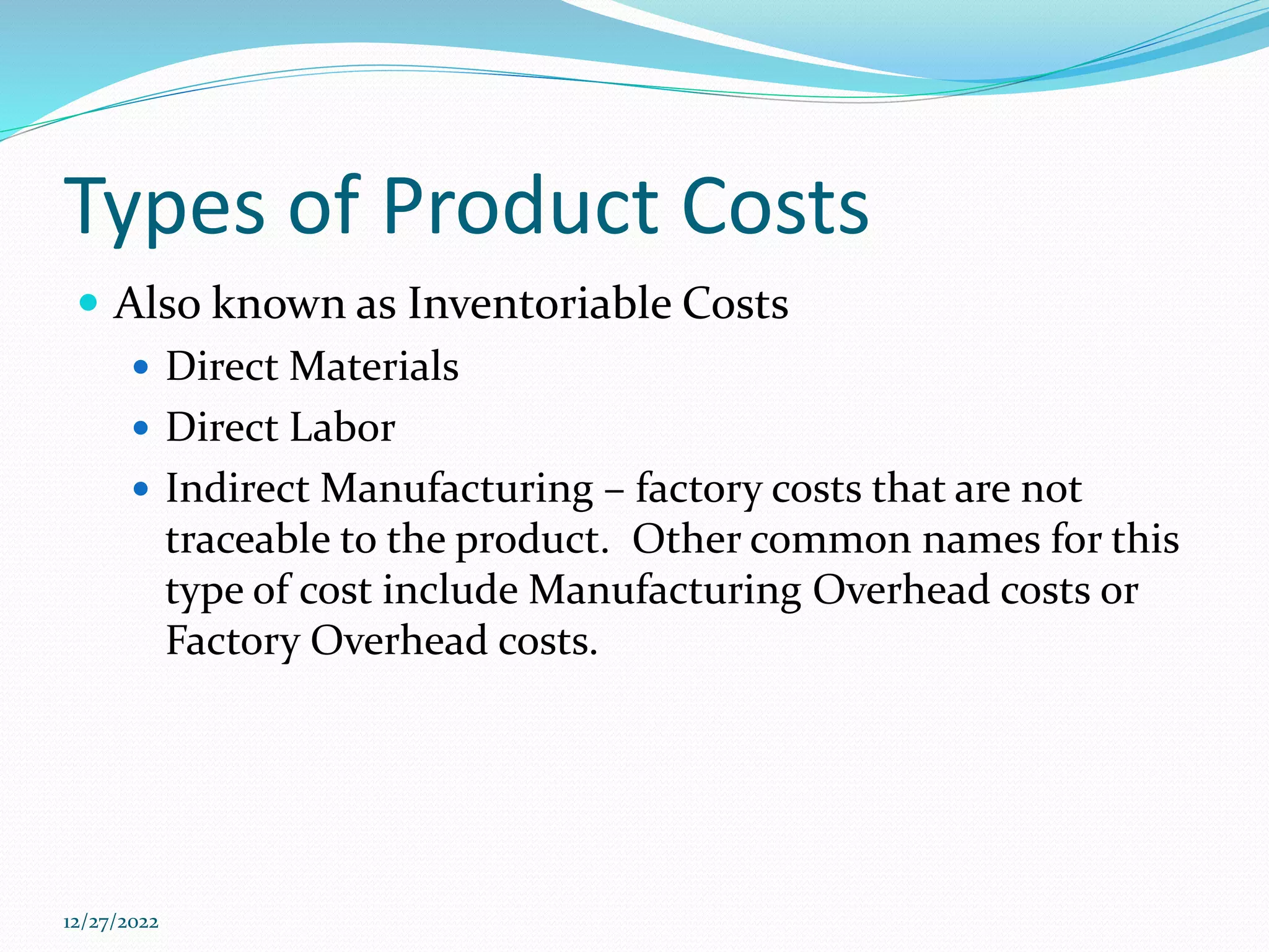 introduction to cost and management Accounting | PPTX