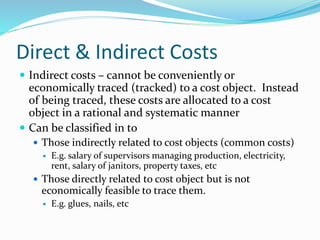 introduction to cost and management Accounting | PPTX