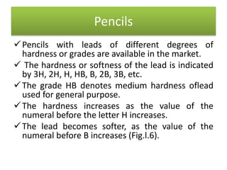 Drawing Instruments and Accessories | PPTX