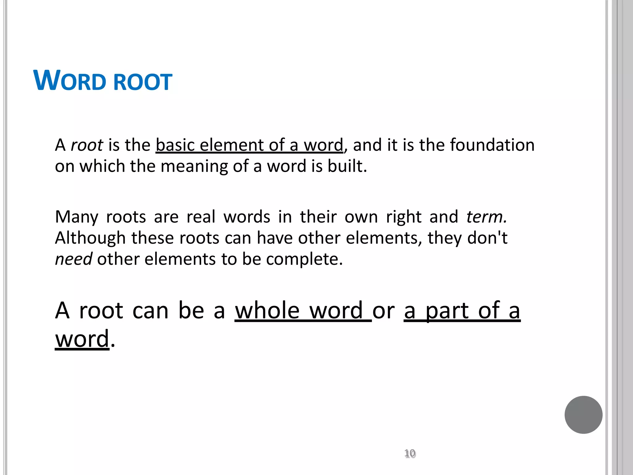 introduction to medical terminology pptx | PPTX