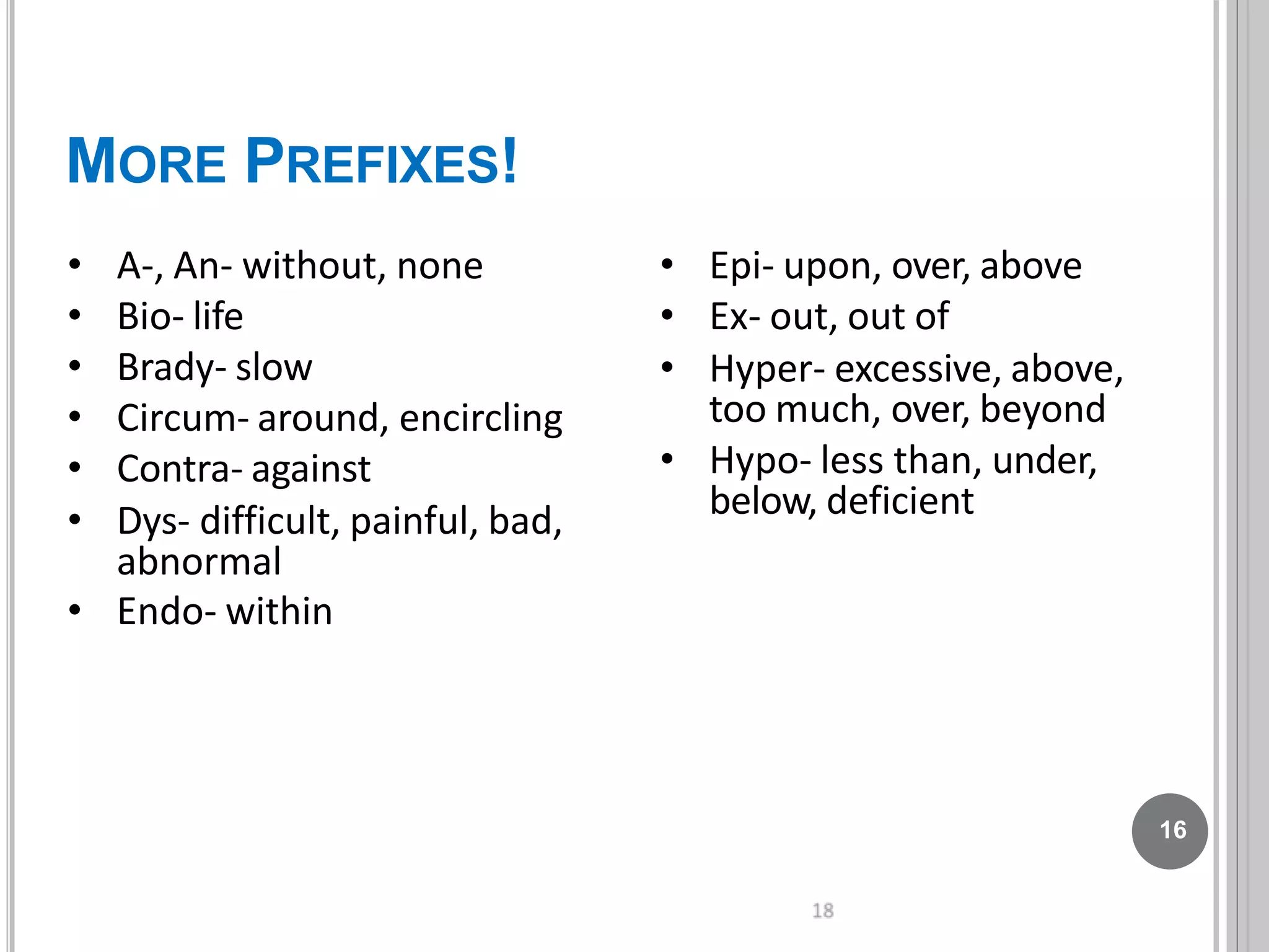 introduction to medical terminology pptx | PPTX | Lung and Respiratory ...