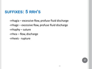 introduction to medical terminology pptx | PPTX | Lung and Respiratory ...