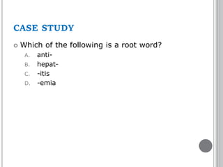 introduction to medical terminology pptx | PPTX | Lung and Respiratory ...