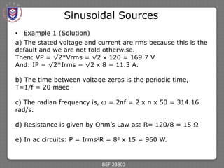 Chapter 1 - Polyphase Circuit Analysis.pptx | Computer Networking | Computing