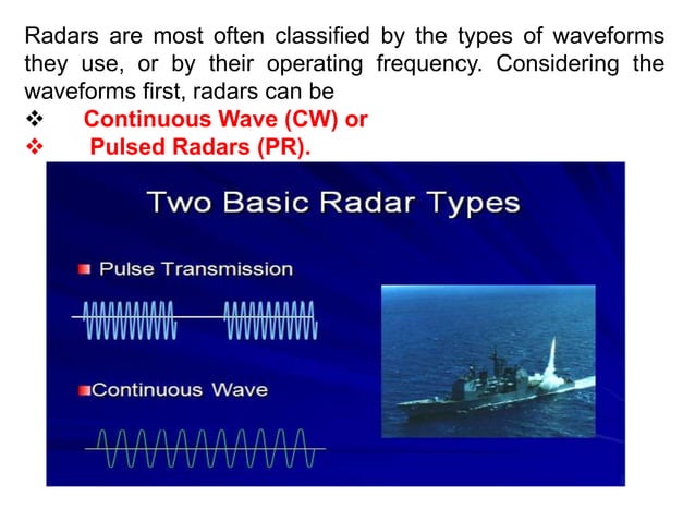 chapter 1radar introduction .pptx | Physics | Science