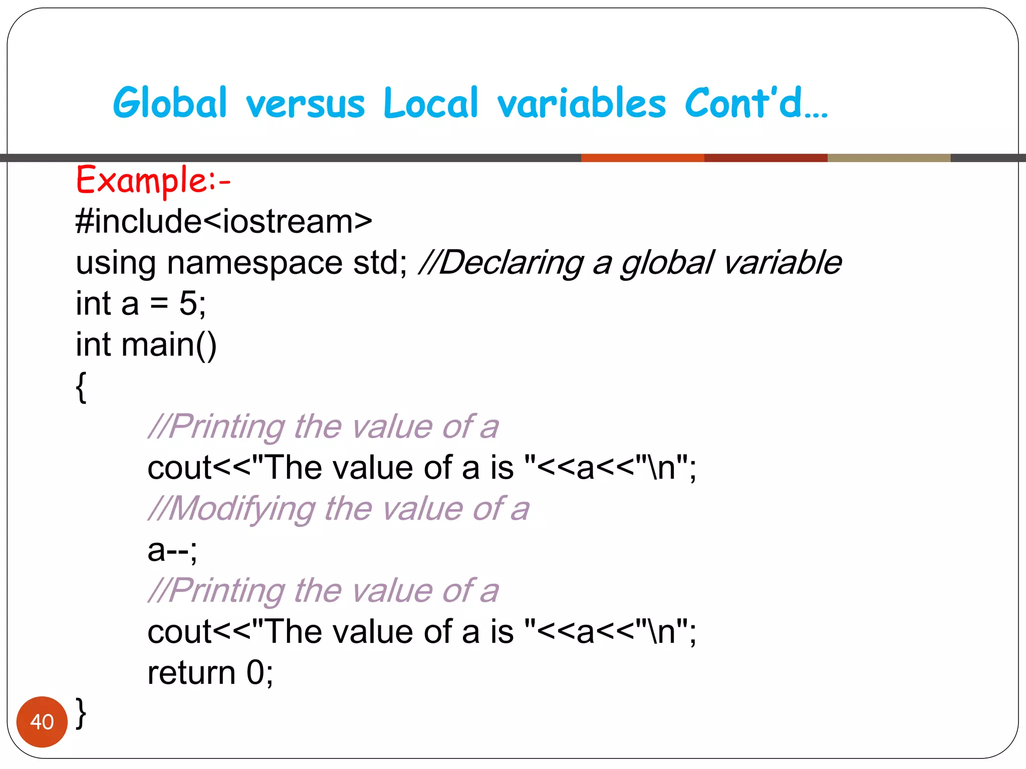 Chapter 1. Functions in C++.pdf | Programming Languages | Computing