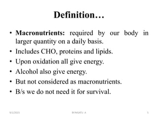 chapter 1. Introduction (Nutrition.pptx | Chemistry | Science