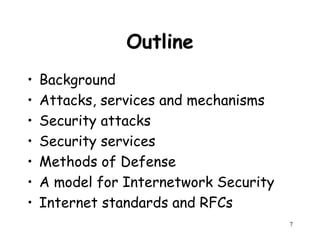 Chapter 1.ppt | Information and Network Security | Computing