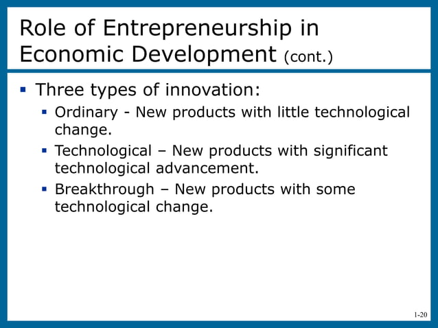 Entrepreneurship Chapter #1.ppt