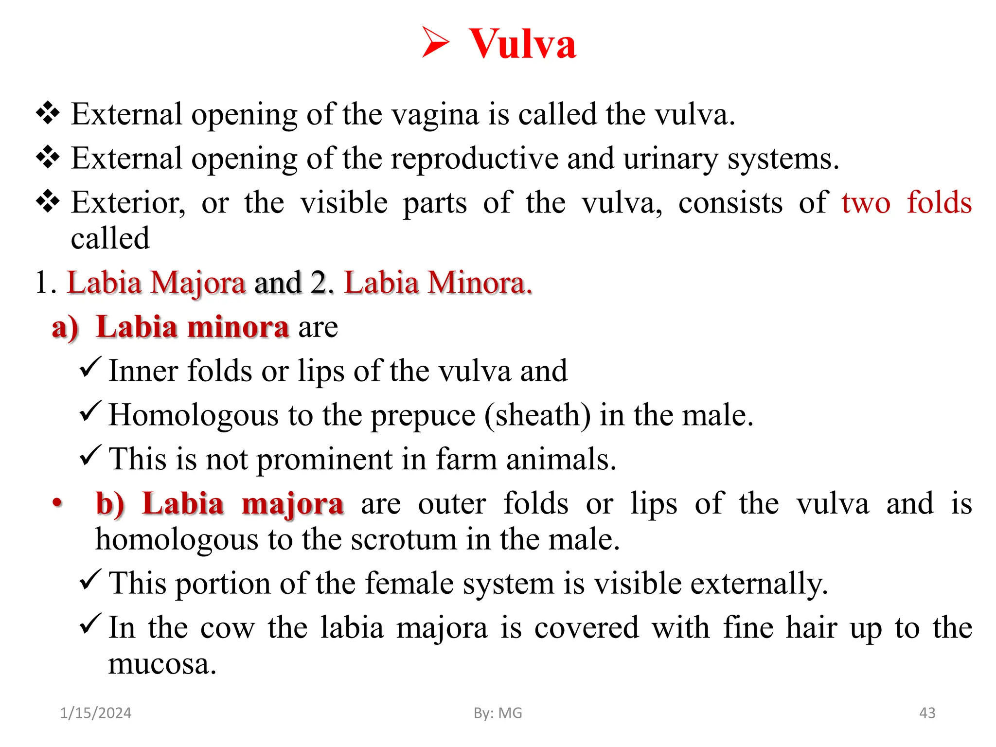 introduction to reproductive physiology of farm animals | PPTX