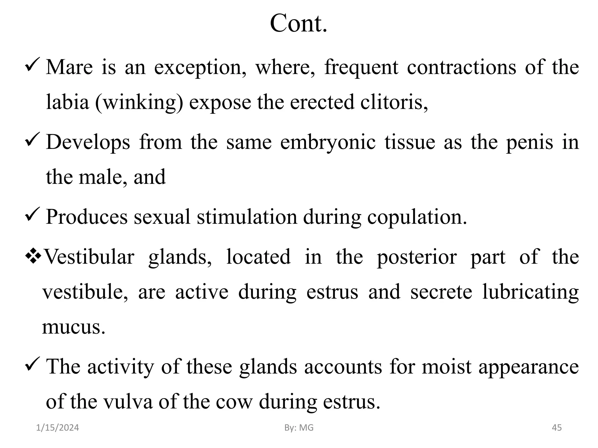 introduction to reproductive physiology of farm animals | PPTX