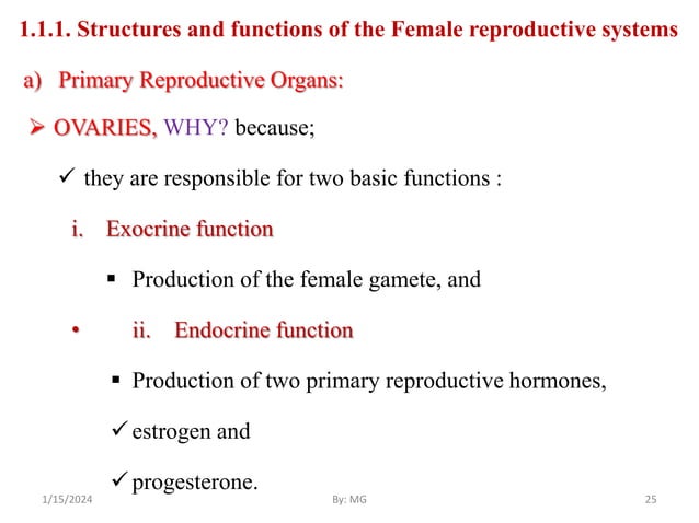 introduction to reproductive physiology of farm animals | PPTX ...
