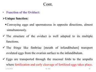introduction to reproductive physiology of farm animals | PPTX
