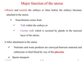 introduction to reproductive physiology of farm animals | PPTX