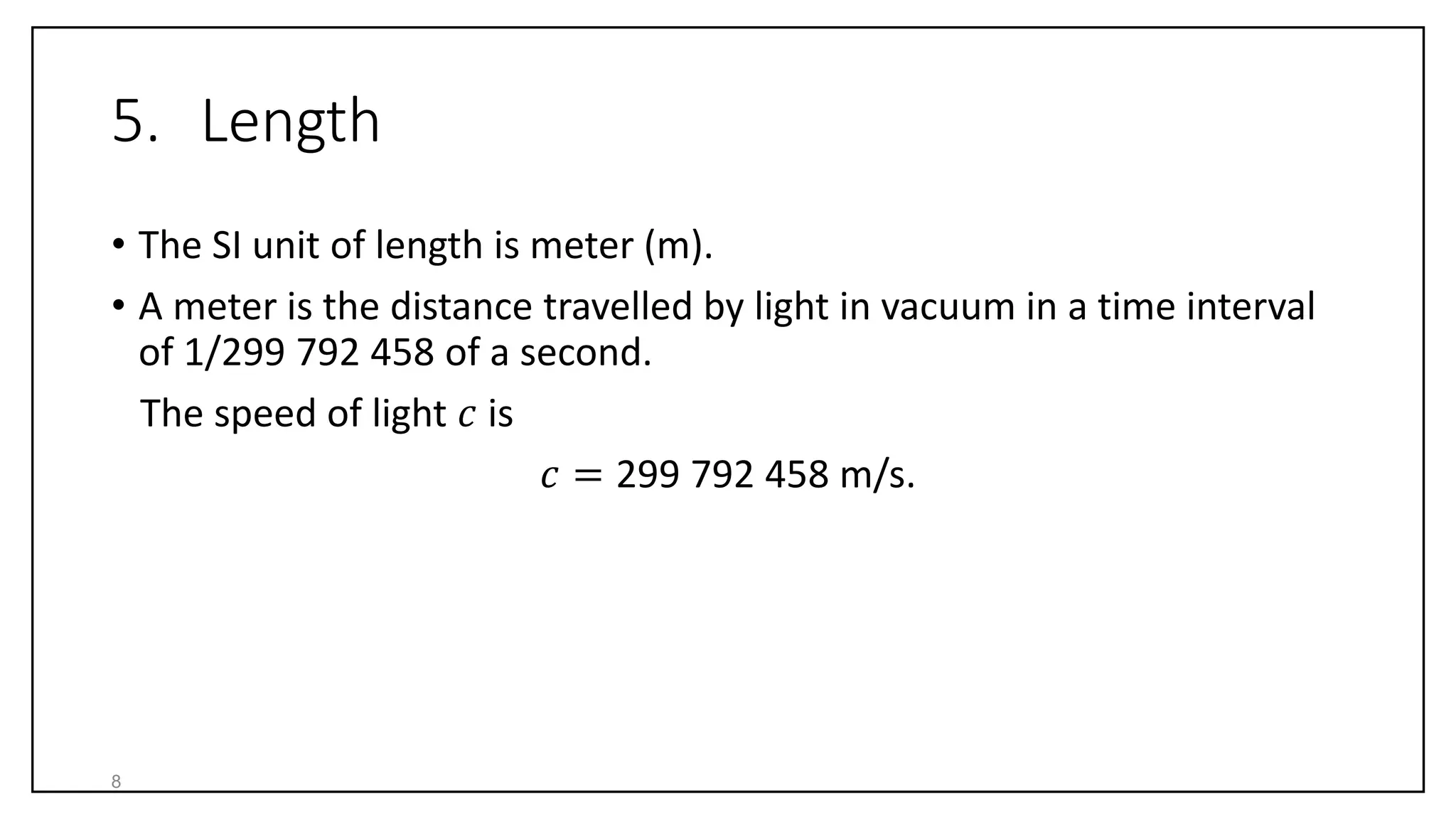 measurement units slideshow chapter one pdf | PDF | Physics | Science