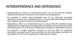 classification of various Multivariate techniques | PPTX