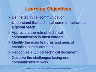 CHAPTER 1 technical writing for business students | PPT