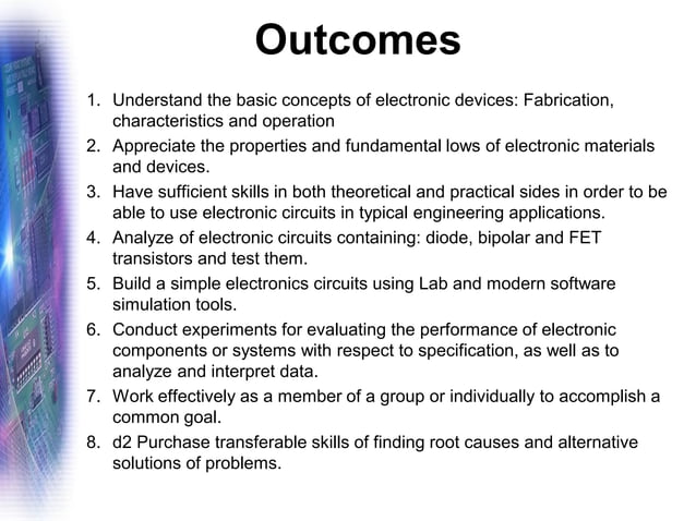 ELECTRONIC DEVICES | PPT