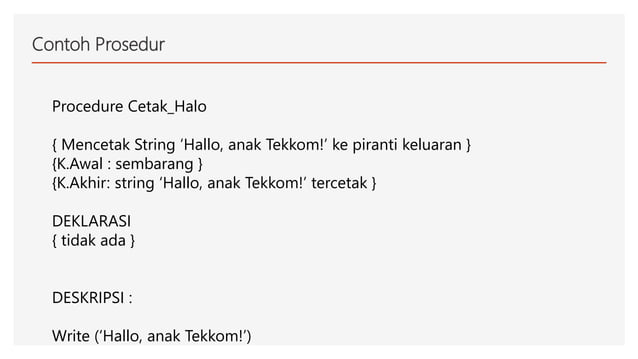 Penggunaan prosedur dan fungsi pada pemrograman c++ | PDF