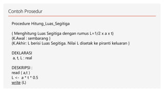 Penggunaan prosedur dan fungsi pada pemrograman c++ | PDF