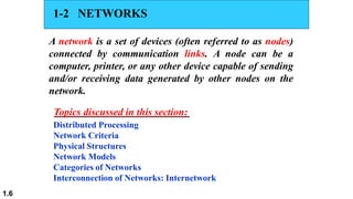computer networks fundamentals chapter 1 | PPT
