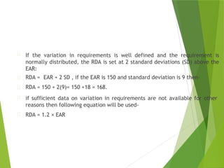 Chapter 1.1. Dietary Reverence Values... | PPTX