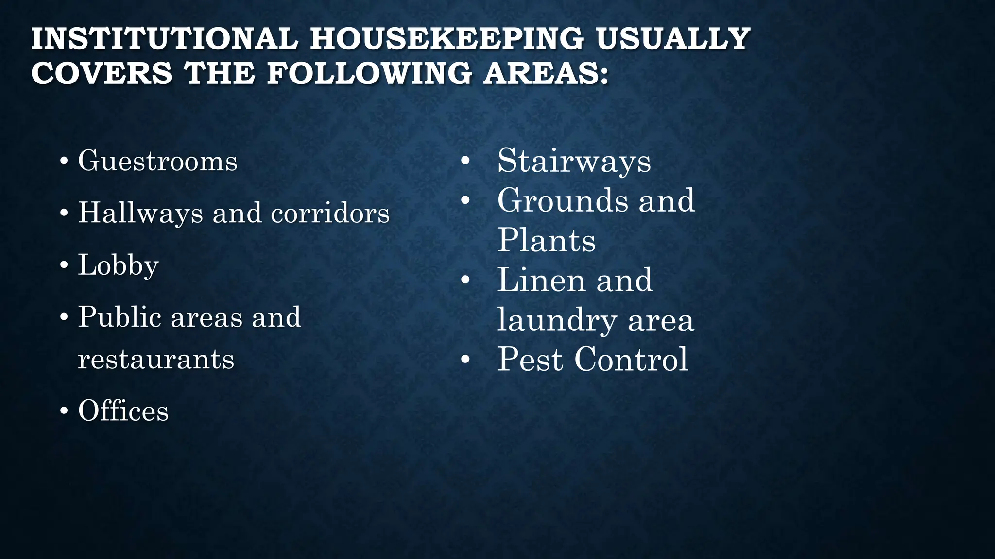 CHAPTER 1 - Housekeeping Operations.pptx