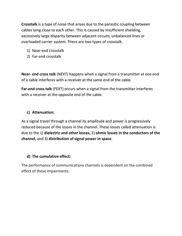 Communication channel and networktechnologies.pdf | Computer Networking ...