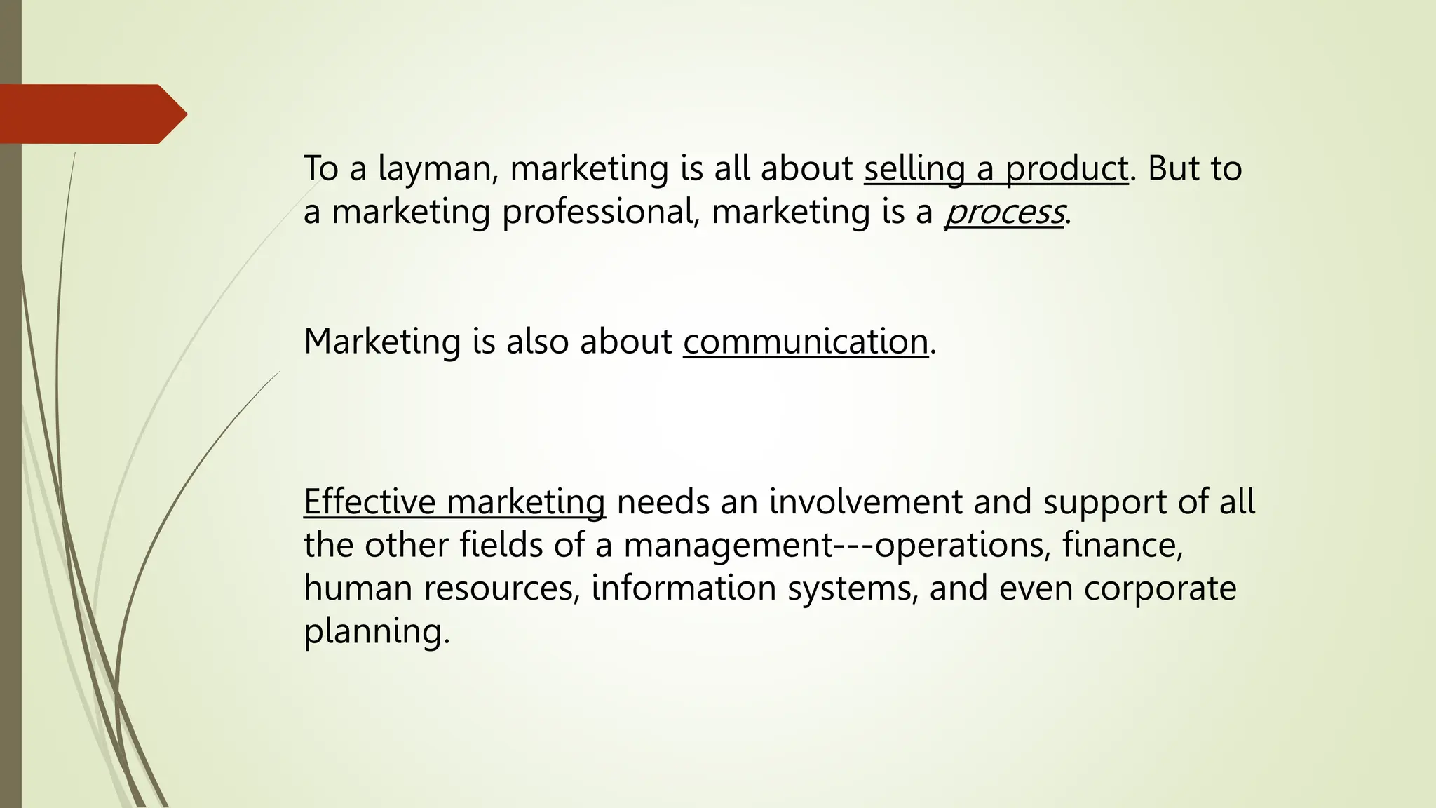 CHAPTER 1 PRINCIPLES OF MARKETING FOR FIRST YEAR | PPTX