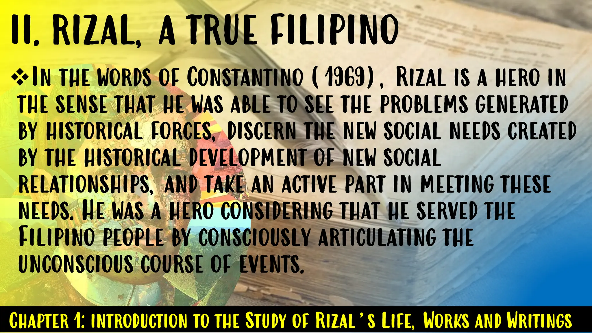 Chapter 1: Over View about the Life of Rizal | PDF