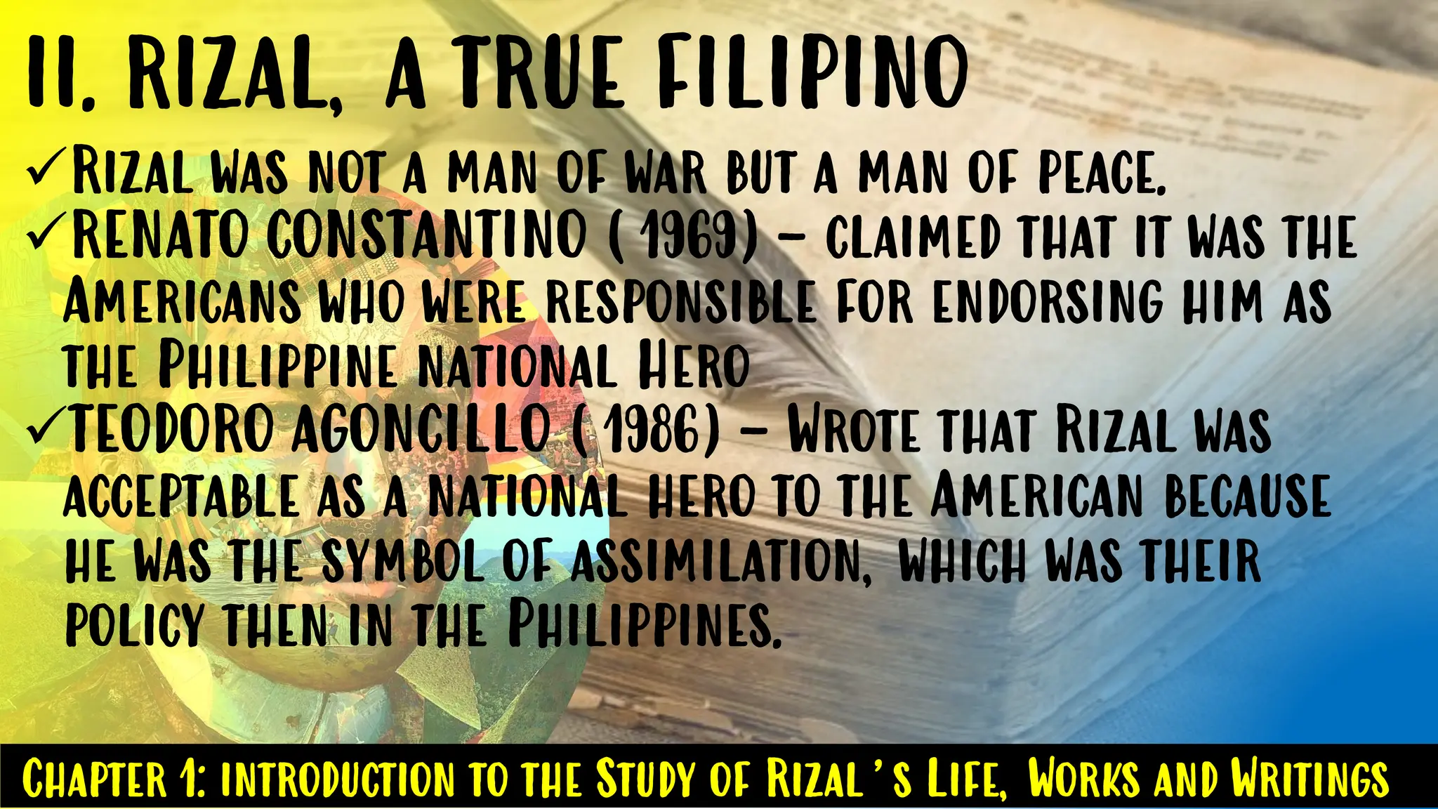 Chapter 1: Over View about the Life of Rizal | PDF