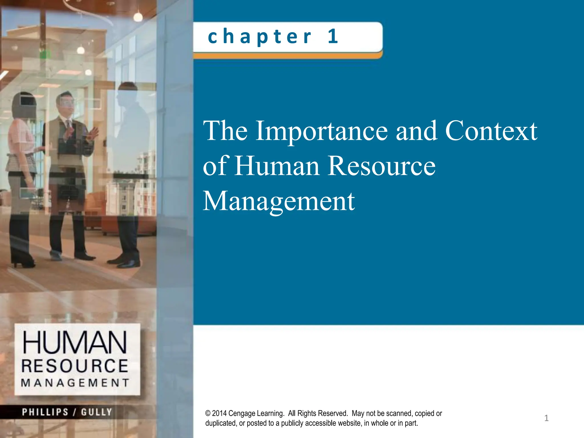 Human Resource Management chapter 1 by Person | PPTX