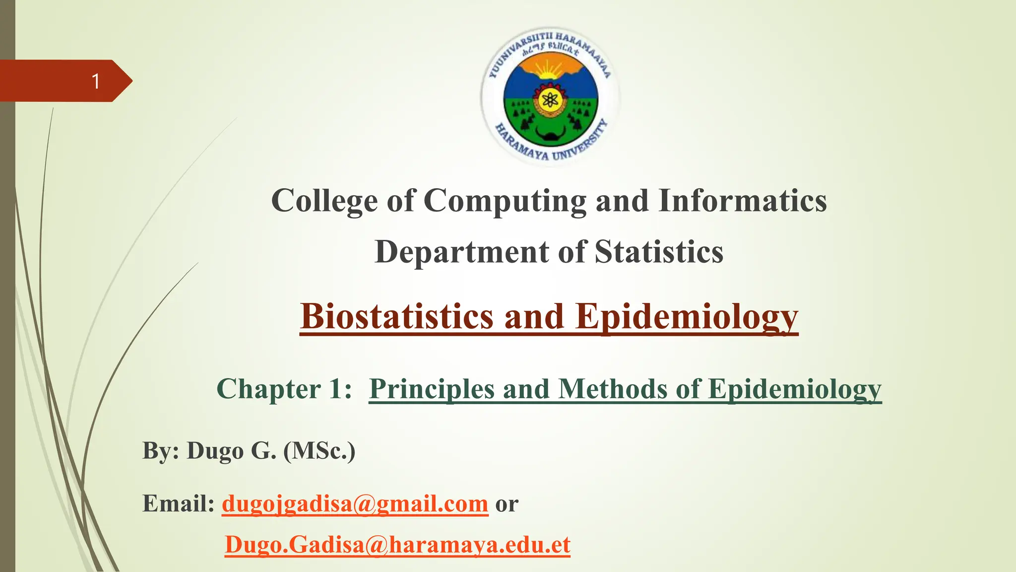 Principles and Methods of Epidemiologic Study | PPT