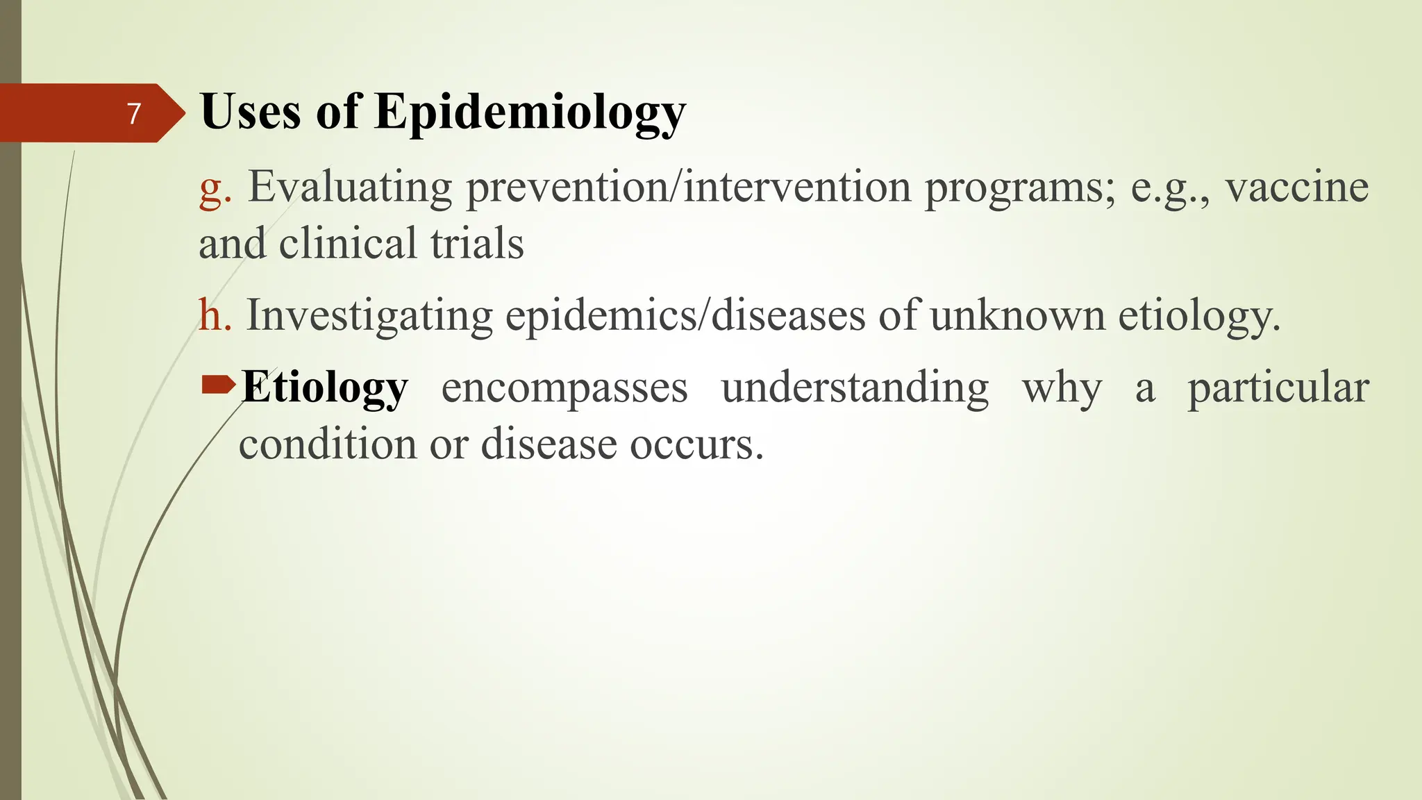 Principles and Methods of Epidemiologic Study | PPT