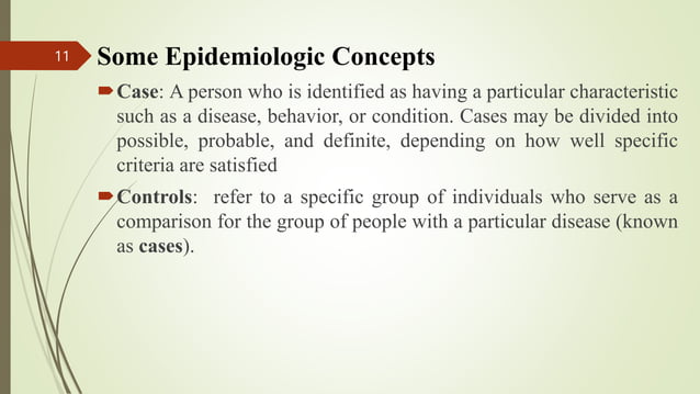 Principles and Methods of Epidemiologic Study | PPT