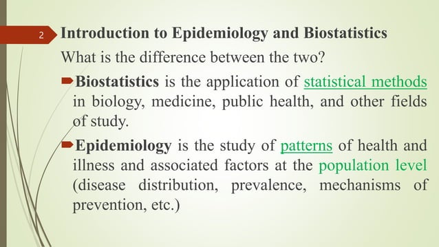 Principles and Methods of Epidemiologic Study | PPT