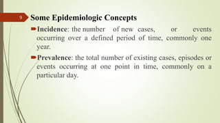 Principles and Methods of Epidemiologic Study | PPTX